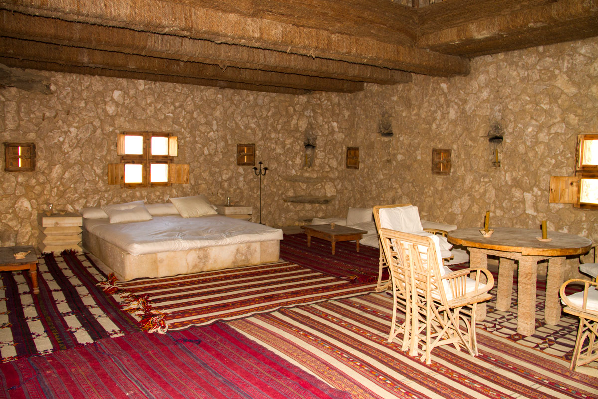Single Desert Room – Adrere Amellal Eco-Lodge Siwa Oasis